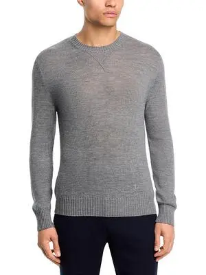 JIL SANDER Crewneck Wool Sweater - London Fog