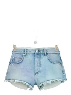 LOEWE LOEWE X Paula's Ibiza Frayed-Edge Shorts