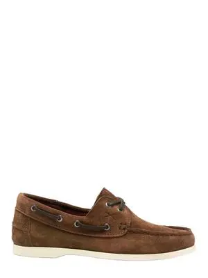 Manebí X Luca Rubinacci Boat Shoes - Brown