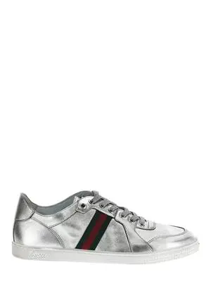 Gucci Stretch Low-top Sneakers - Silver