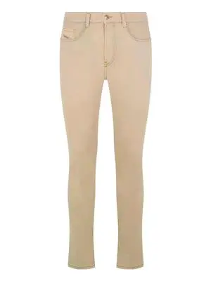 DIESEL® Skinny Fit Zip-detail Jeans - Neutrals