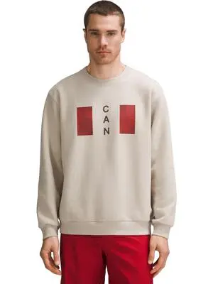 Lululemon Team Canada Steady State Crewneck - Mojave Tan