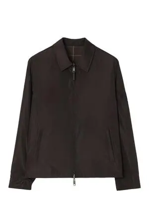 Burberry Reversible Harrington Jacket - Peat Brown
