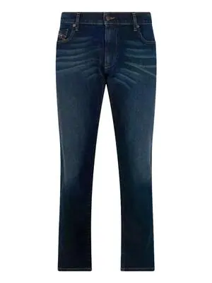DIESEL® Faded Straight-leg Jeans - Blue
