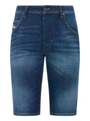 DIESEL® Faded Denim Shorts - Blue