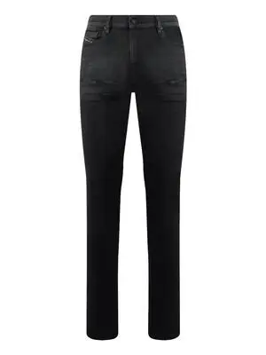 DIESEL® Faded Slim-fit Jeans - Black
