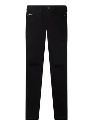 DIESEL® Distressed Skinny-fit Jeans - Black