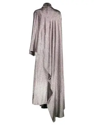 ELLERY Metallic Gown Dress - Silver