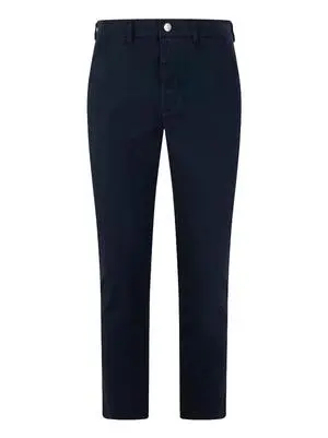 DIESEL® Straight-cut Pocket Detail Trousers - Blue
