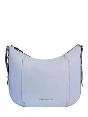 PIQUADRO Panelled Shoulder Bag - Blue