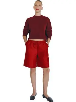 REFORMATION REFORMATION Sandy Short Red