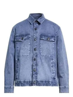 Crossley Denim Trucker Jacket - Blue
