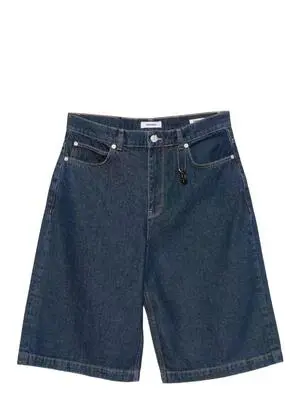 IMPERIAL IMPERIAL Logo Charm Denim Shorts