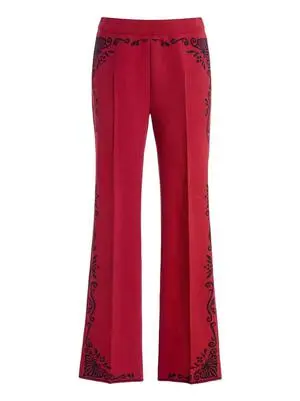 HIGH SPORT Scroll Trousers - Red