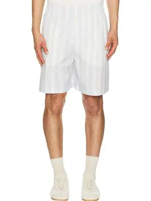 Jacquemus Le Short Calecon - Blue Beige Gouache Print