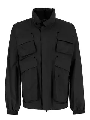 SAVE THE DUCK Nylon Jacket - Nero