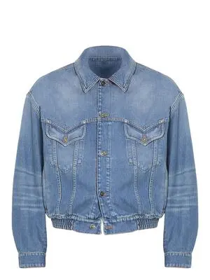 Versace Cotton Jacket - Denim