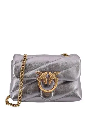 Pinko Pinko Love Baby Puff Shoulder Bag Grey