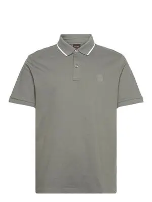 Hugo Boss Stretch Cotton Polo Shirt - Grey