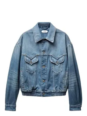 Versace Cotton Jacket - Denim