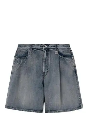 WOOYOUNGMI Cotton Jersey Shorts - Denim