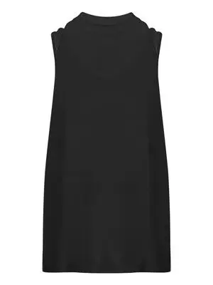 DARKPARK Darkpark Cotton Tank Top With Fitted Liner Black
