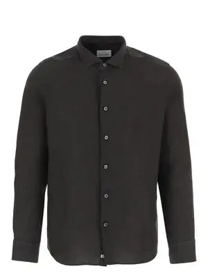 ALESSANDRO GHERARDI Linen Shirt - Nero