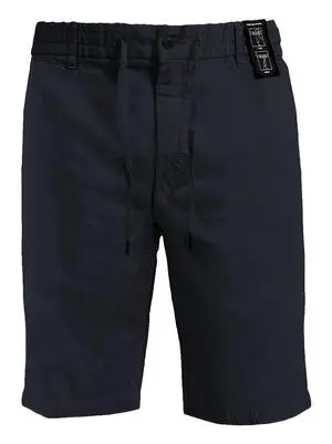 Hugo Boss Stretch Cotton Drawstring Waist Pants - Blue