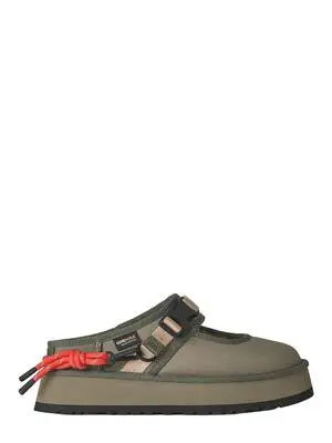 UGG Bea Mary Jane Wildwood Mules With Cordura Ecomade Fabric - Verde Olive