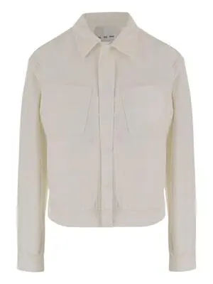 SA SU PHI Cotton Jacket - Ivory
