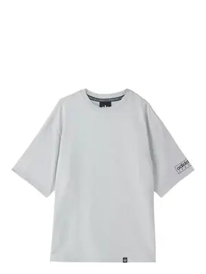 Adidas Mod Spzl Logo-print T-shirt - Grey