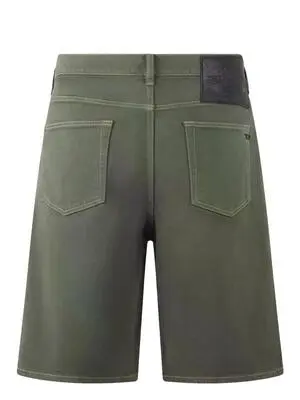 DIESEL® Knee-length Denim Shorts - Green