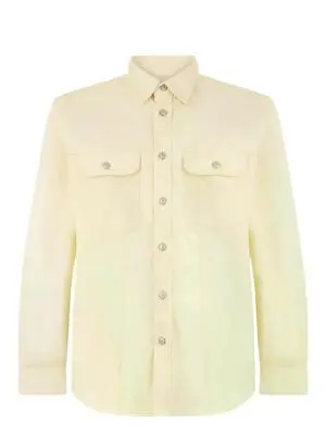 DIESEL® Logo-patch Shirt - Neutrals