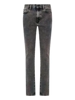 DIESEL® Acid Wash Slim-fit Jeans - Grey