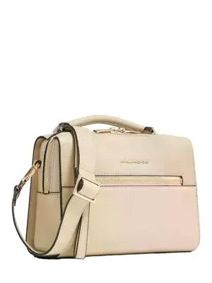 PIQUADRO Leather Ipad® Mini Bag - Neutrals
