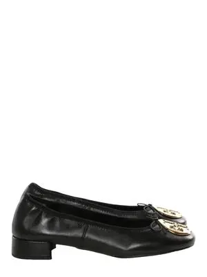 Tory Burch Tory Burch Reva Logo Plaque Pumps Black