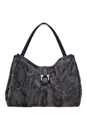 FERRAGAMO Mia Tote Bag - Grey