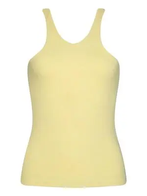 STATE OF GEORGIA Lounger Rib Singlet - Yellow