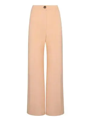STATE OF GEORGIA Boardwalk Wide Leg Trousers - Yellow