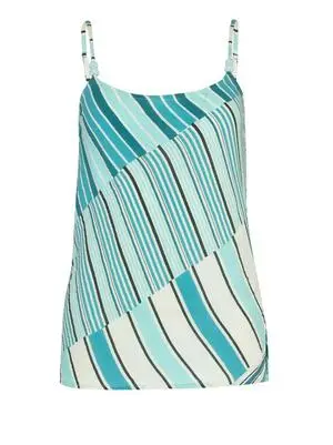 STATE OF GEORGIA The Pamela Cami Luna Stripe - Blue