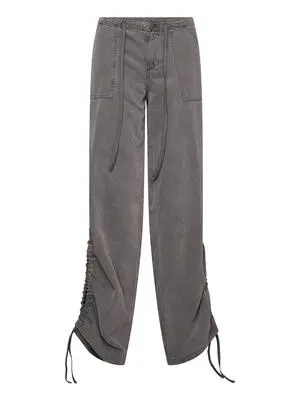 LOVE AND NOSTALGIA Big Baddie Pant Pigment - Black