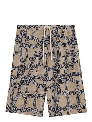 Loewe Terry Jacquard Shorts - Multi