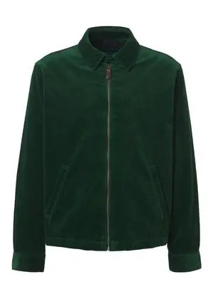 Polo Ralph Lauren Cotton Corduroy Zip-up Jacket - Green