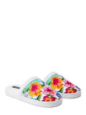 Dolce & Gabbana Floral Terry Slippers - Multicoloured