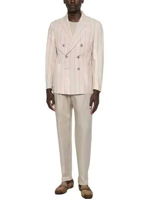 Tagliatore Tailored Trousers - Neutrals