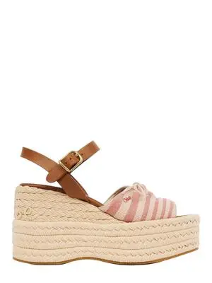 Chloé Isla Wedge Espadrilles - Woodrose