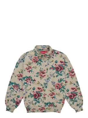 Supreme Small Box Half Zip Pullover - Floral