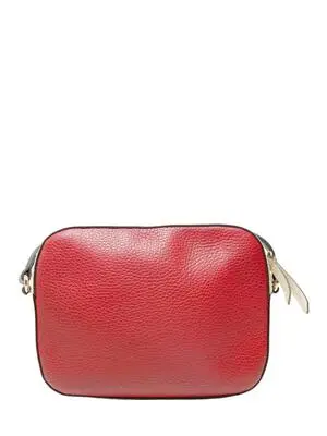 Gucci Soho Interlocking Shoulder Bag - Red