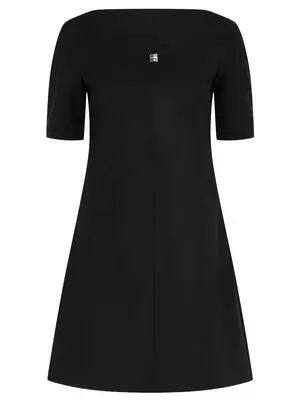 Givenchy Short-sleeve Mini Dress - Black