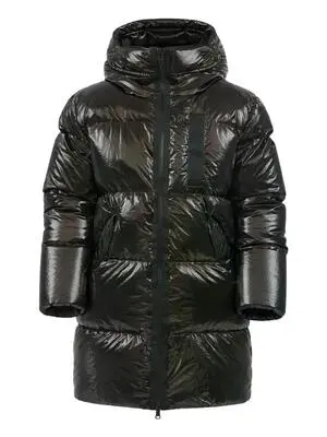 Givenchy Quilted Hooded Coat - Black